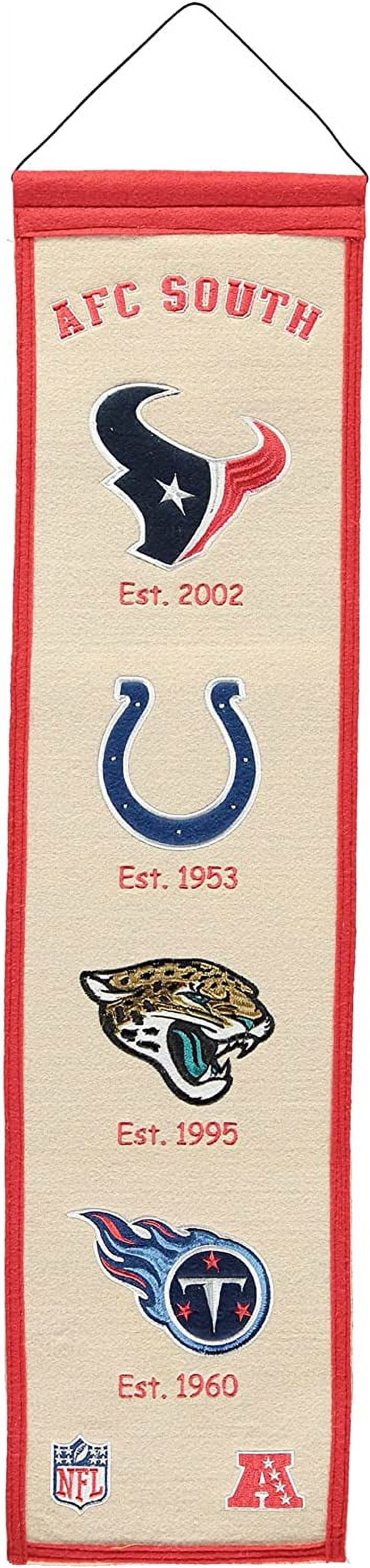 AFC South Division Rivalry Heritage Banner - Featuring Texans + Colts ...