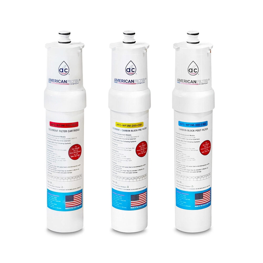 AFC-WF3M-300-CB2, Compatible with 3M& Aqua-Pure& 47-55711G2 Water ...