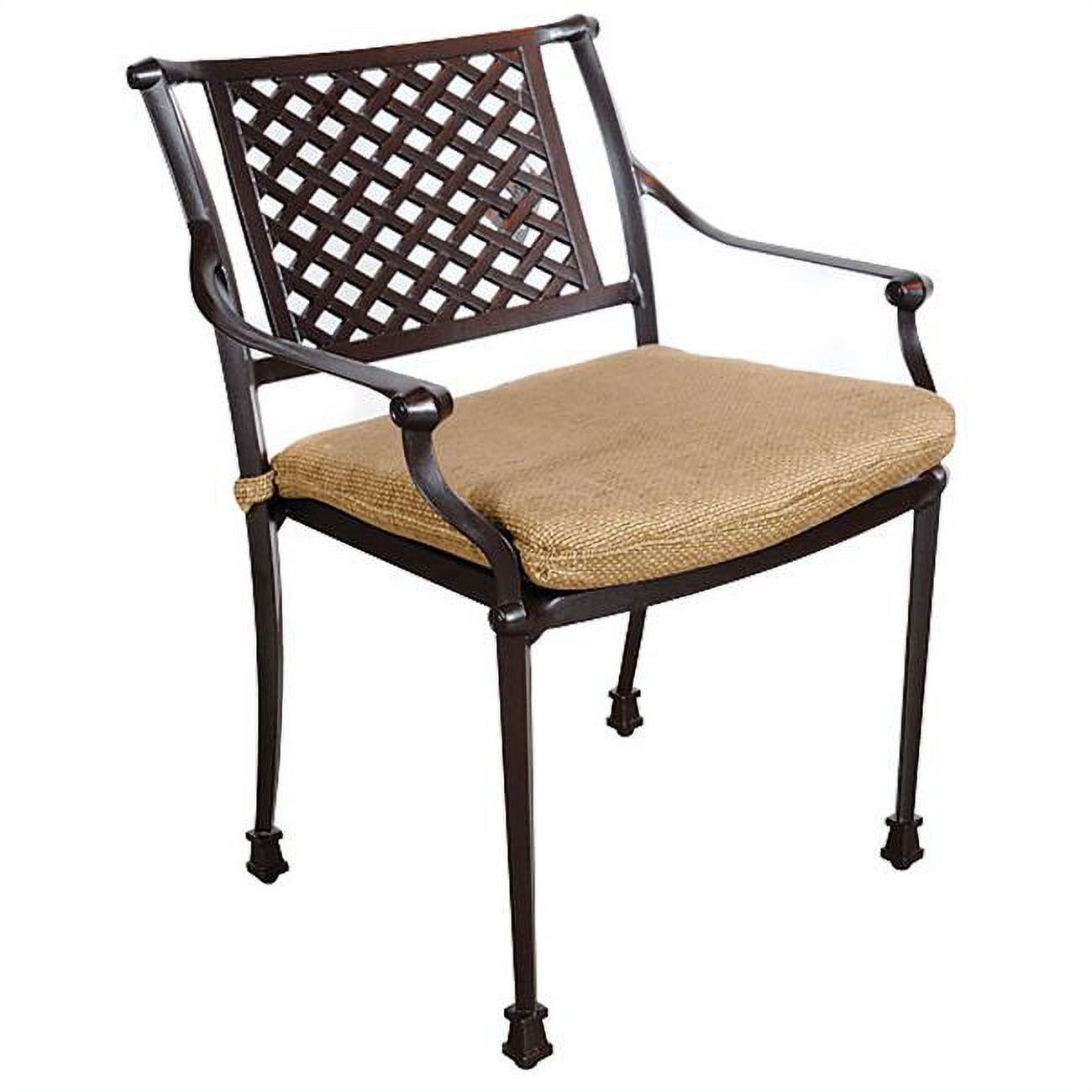 AFD Home 11232077 Savannah Dining Chair, Brown - Walmart.com