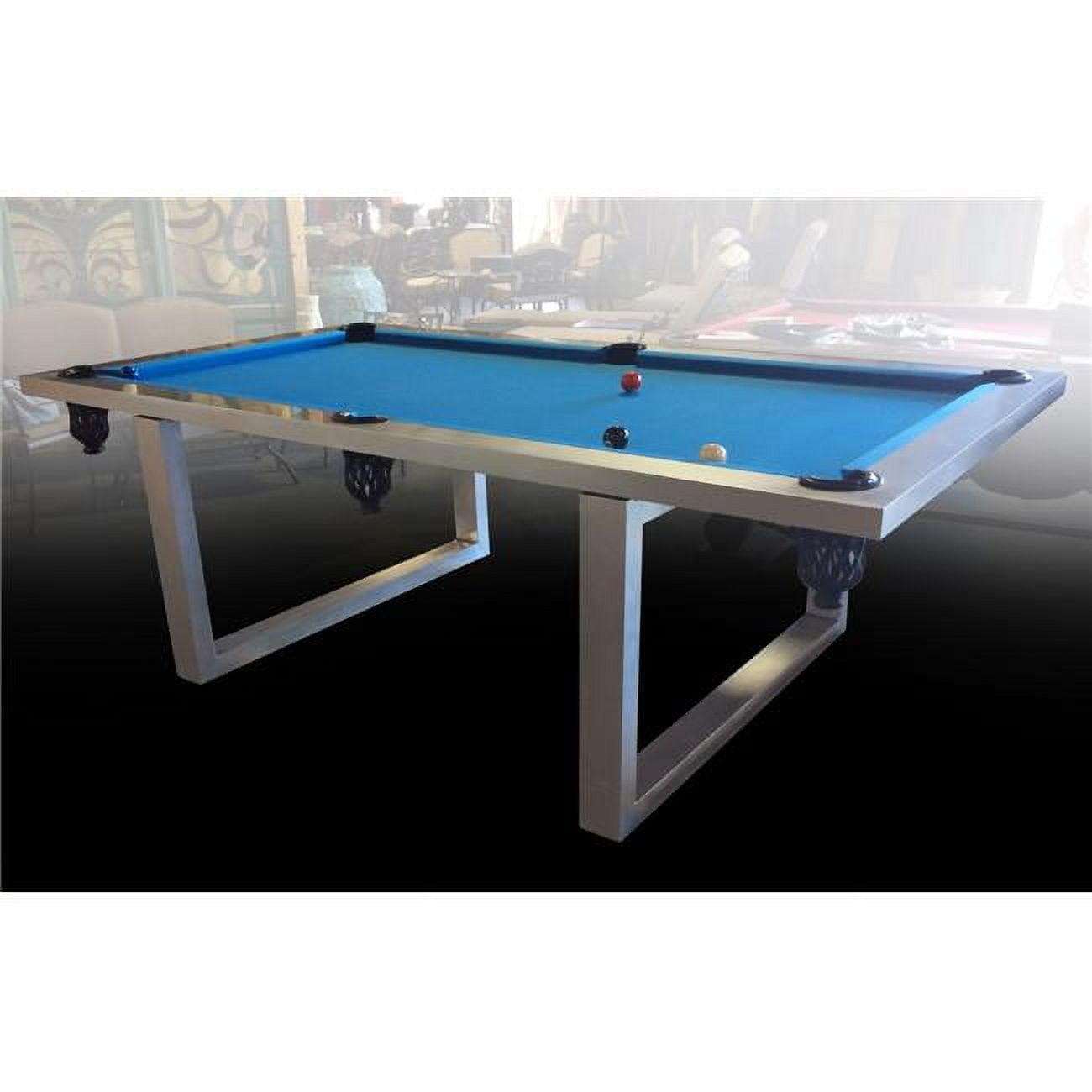 AFD Home 11250793 Steel Framed Billiard Table - Multi Color - Walmart ...