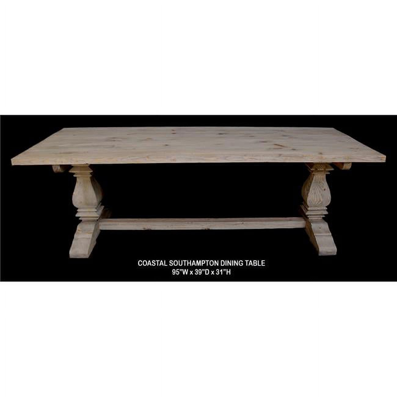 AFD Home 12016148 Inverness Farmhouse Dining Table - Walmart.com