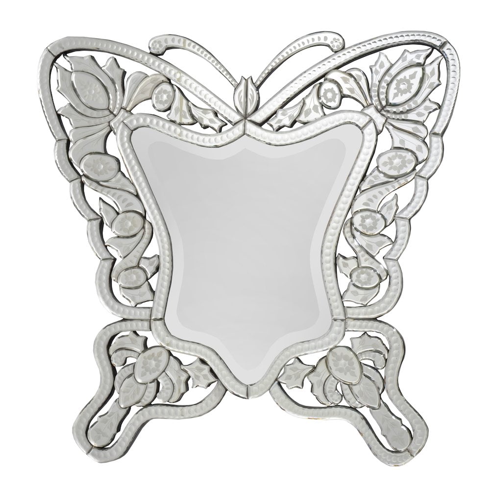 AFD Venetian 80 Cm Butterfly Mirror - Walmart.com