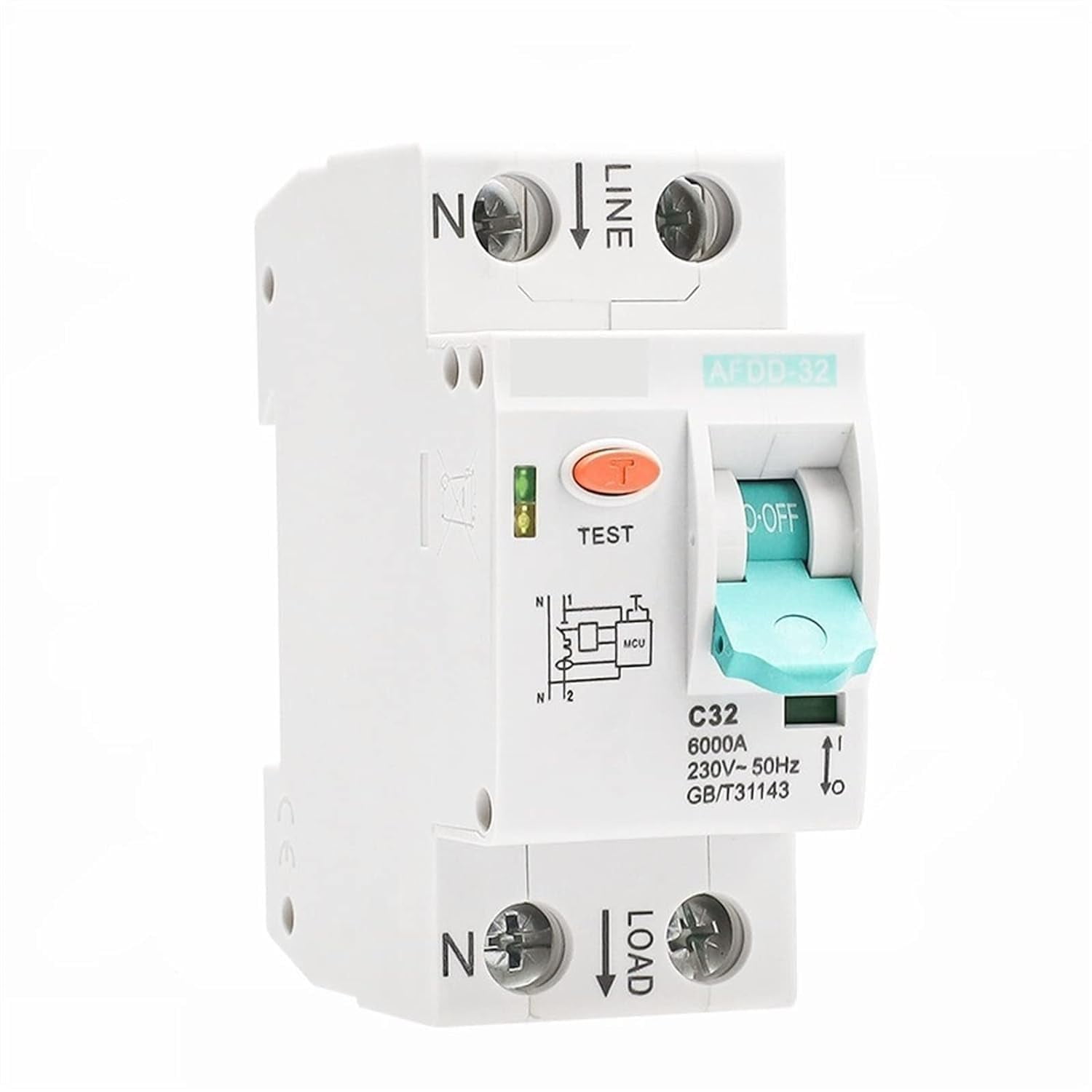 AFDD-32 Arc Fault Detecion Device Interrupte Overload Short Circuit ...