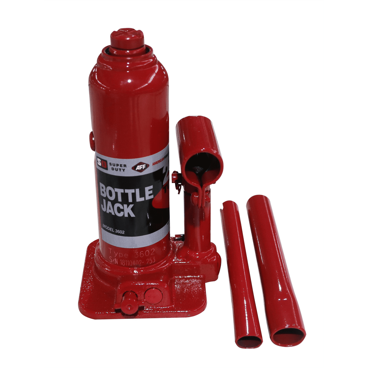 American Forge & Foundry Bottle Jack - 2 Ton Capacity - Manual - SUPER ...