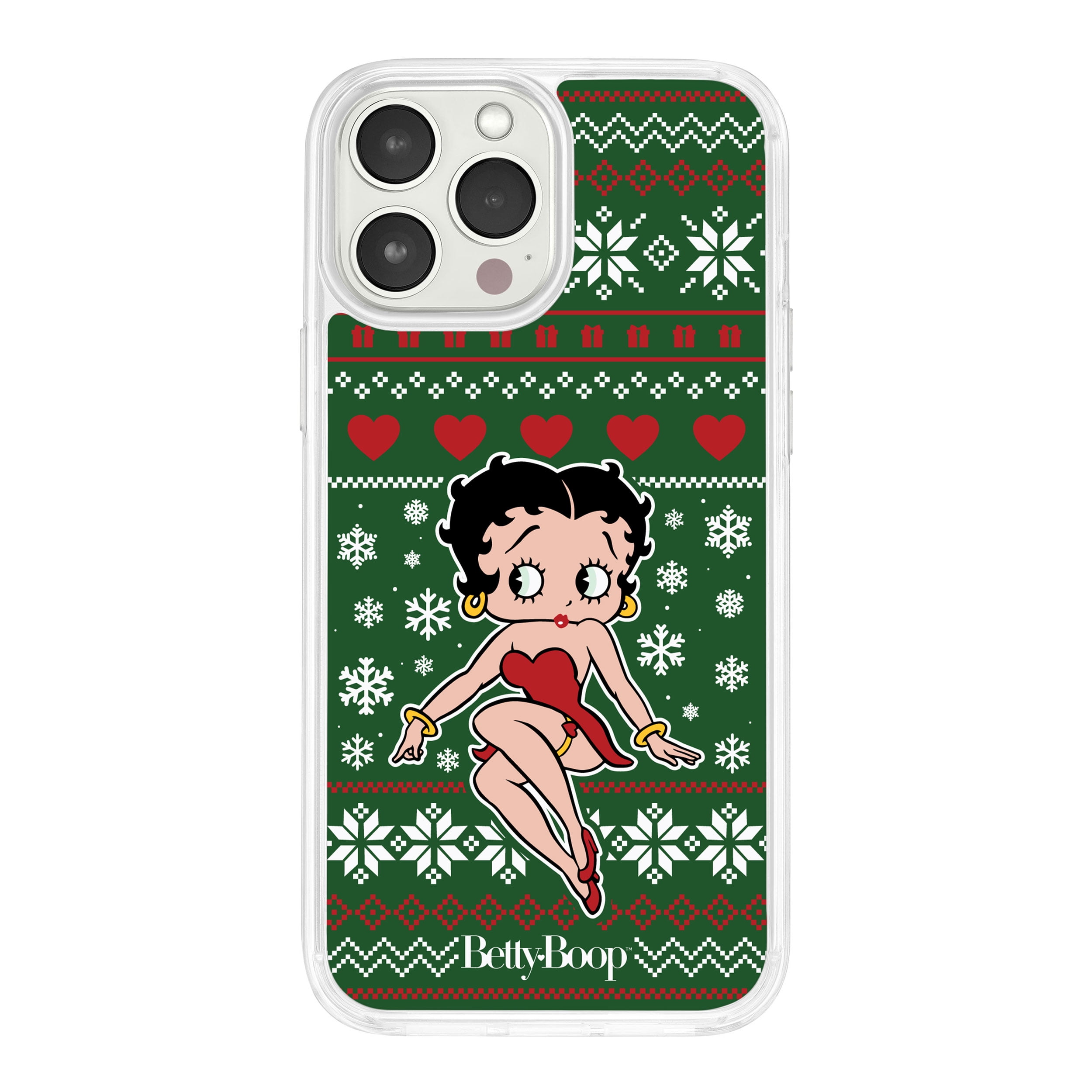 Betty Boop Happy Holidays HD Phone Case Compatible with Apple iPhone 12 ...