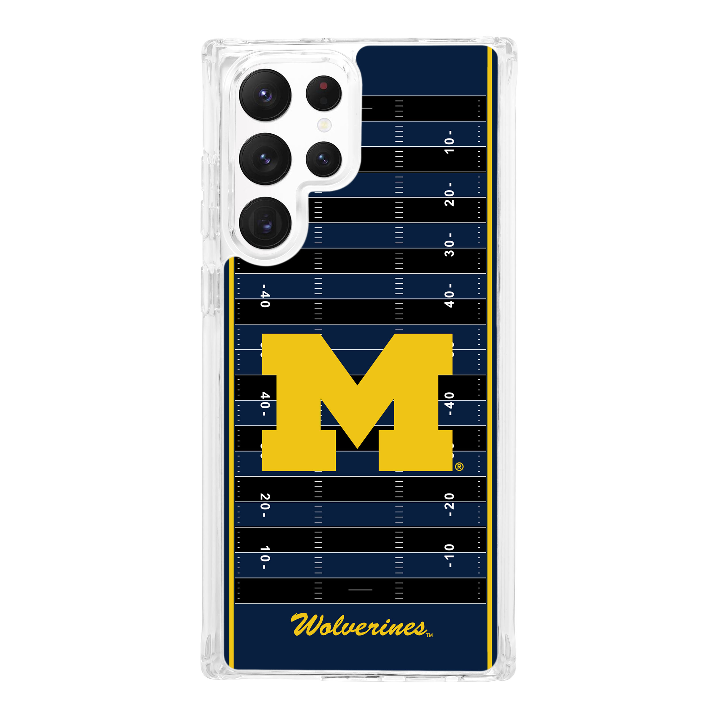 Michigan Wolverines HD Phone Case for Samsung Galaxy S22 Ultra (Field ...