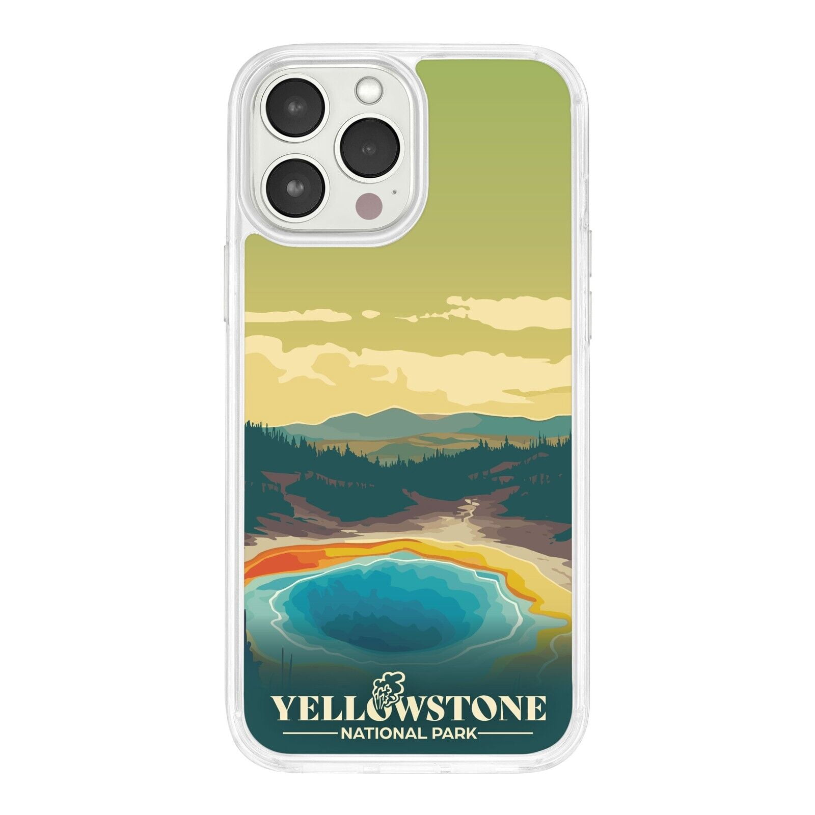 National Parks HD Apple iPhone 13 Pro Max Phone Case (Yellowstone) by ...