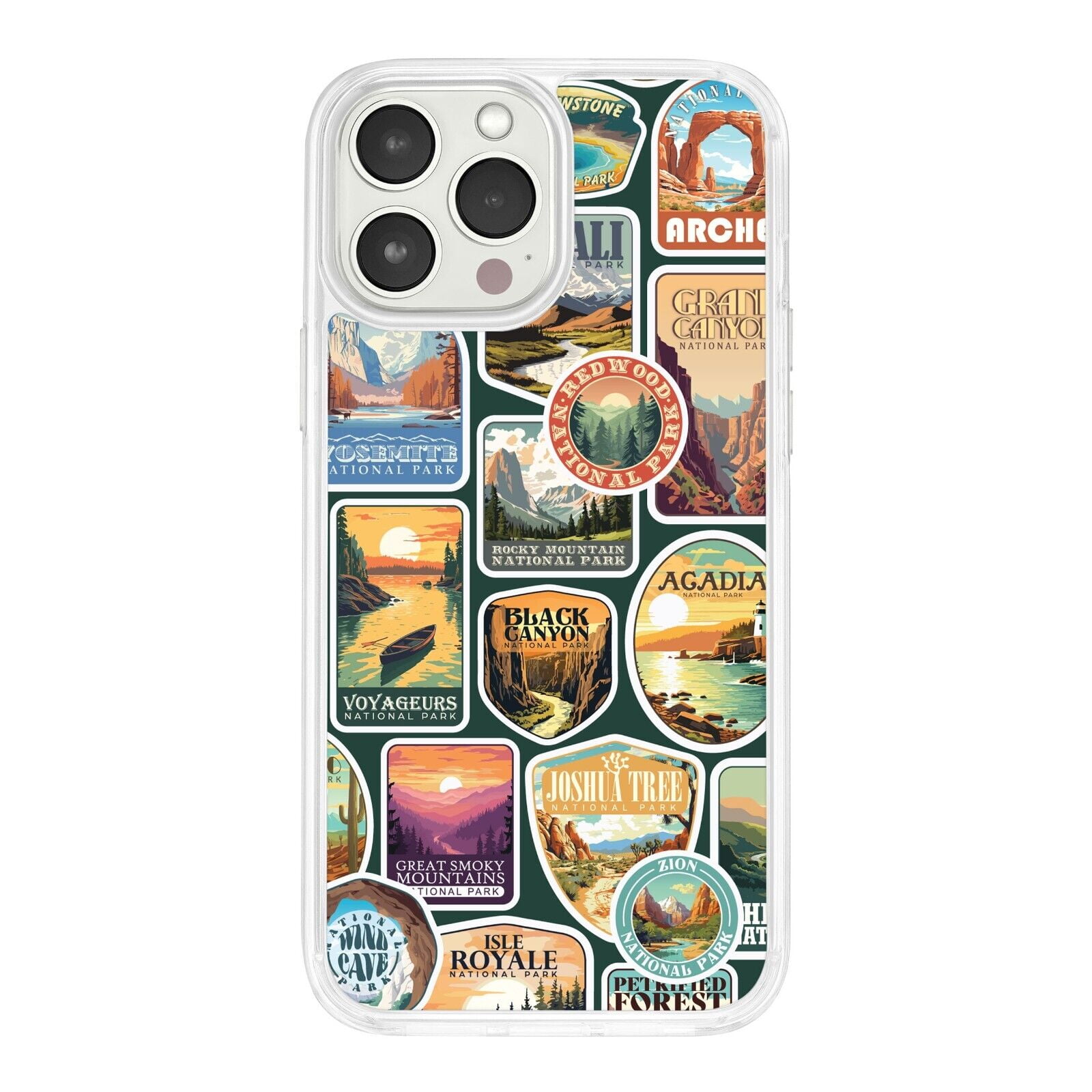National Parks HD Apple iPhone 15 Pro Max Phone Case (Stickers) by ...
