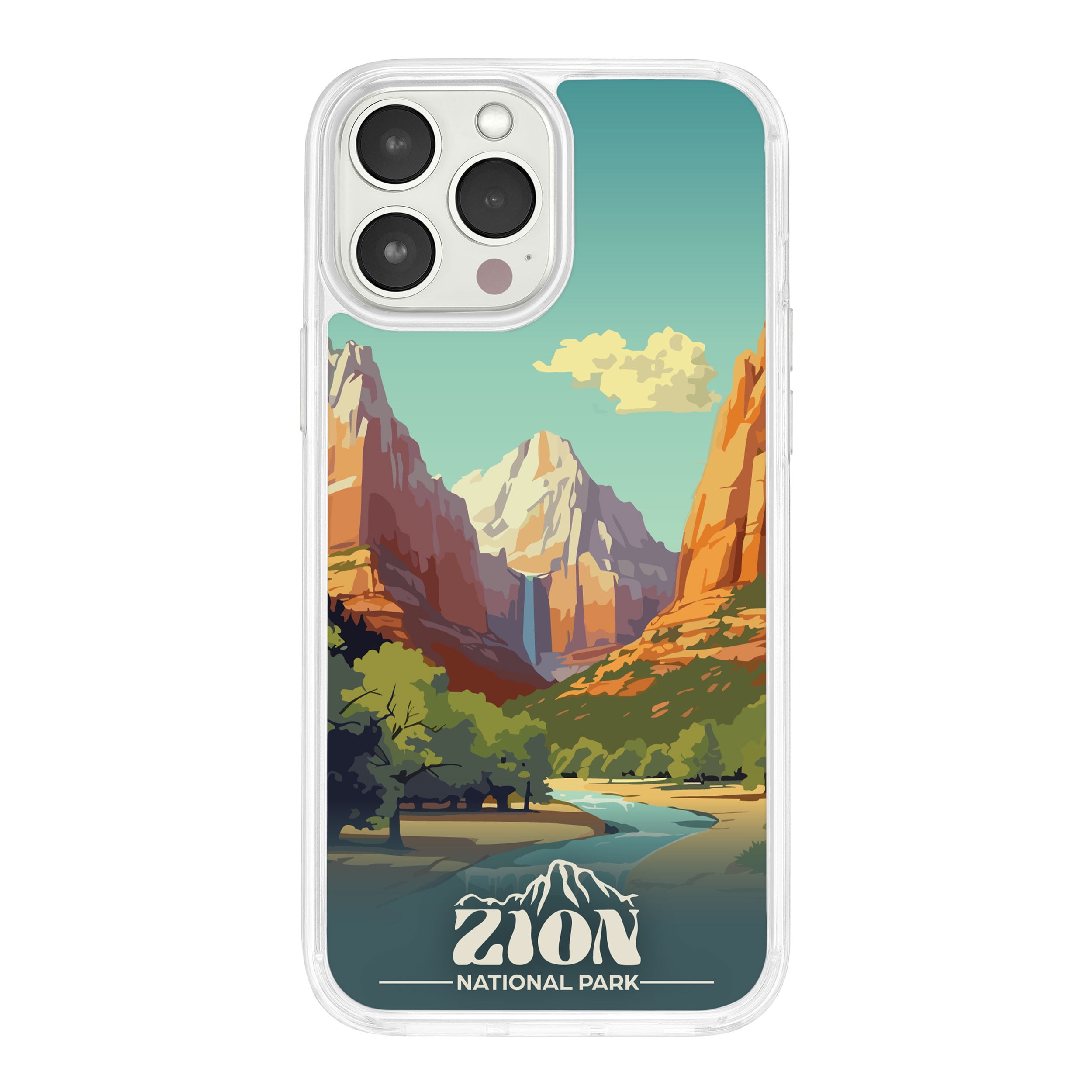 National Parks HD Apple iPhone 15 Pro Phone Case (Zion) by Affinity ...