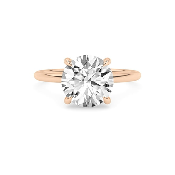 AFFY IGI Certified 4-Prong Solitaire Engagement Rings For Women, 2.00 ...