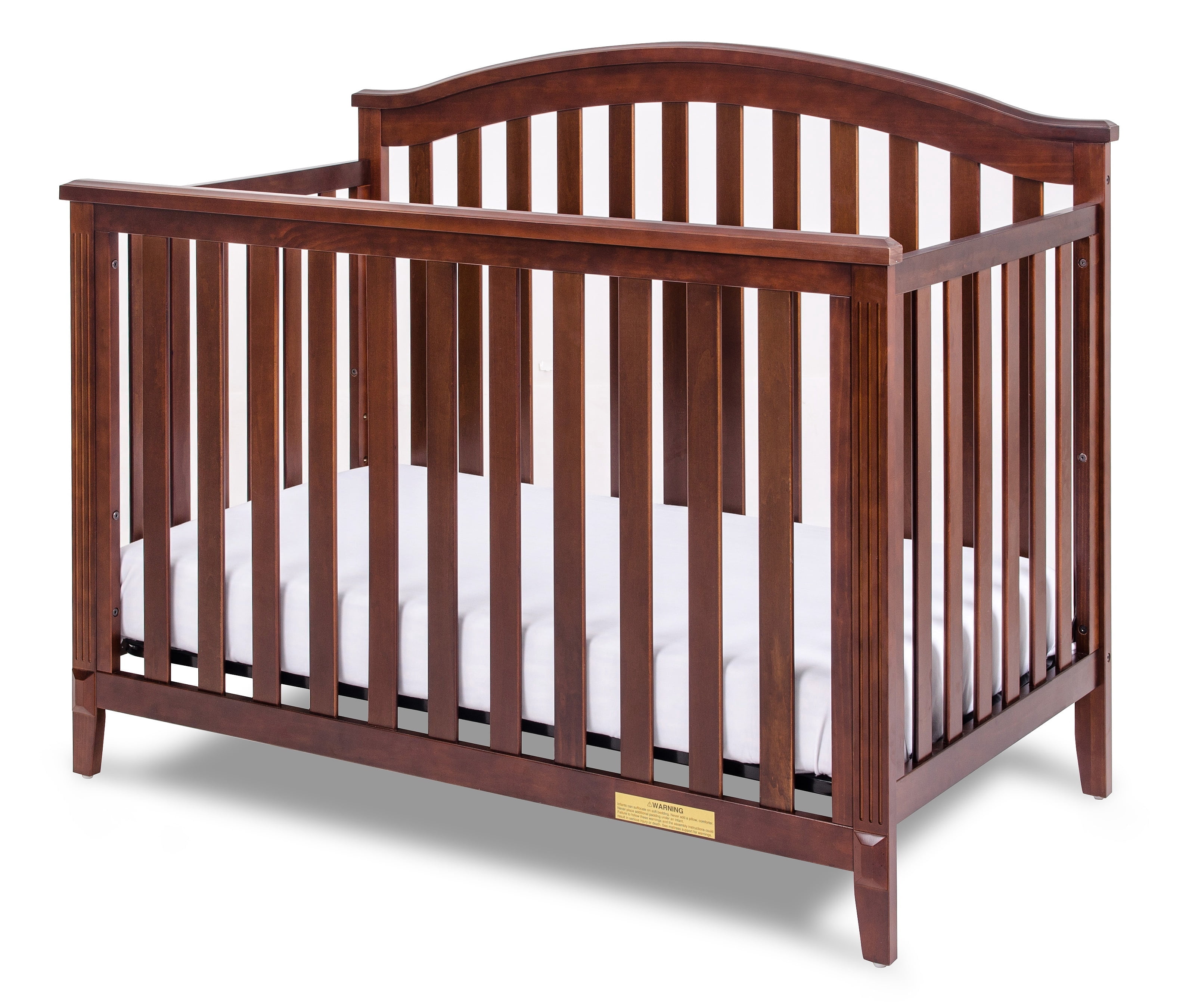 AFG Baby Furniture Kali II 4-in-1 Convertible Crib Espresso - Walmart.com