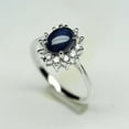 AFGEMSNJEWELLERY Six-Ray Blue Star Sapphire Gemstone Ring Handcrafted ...