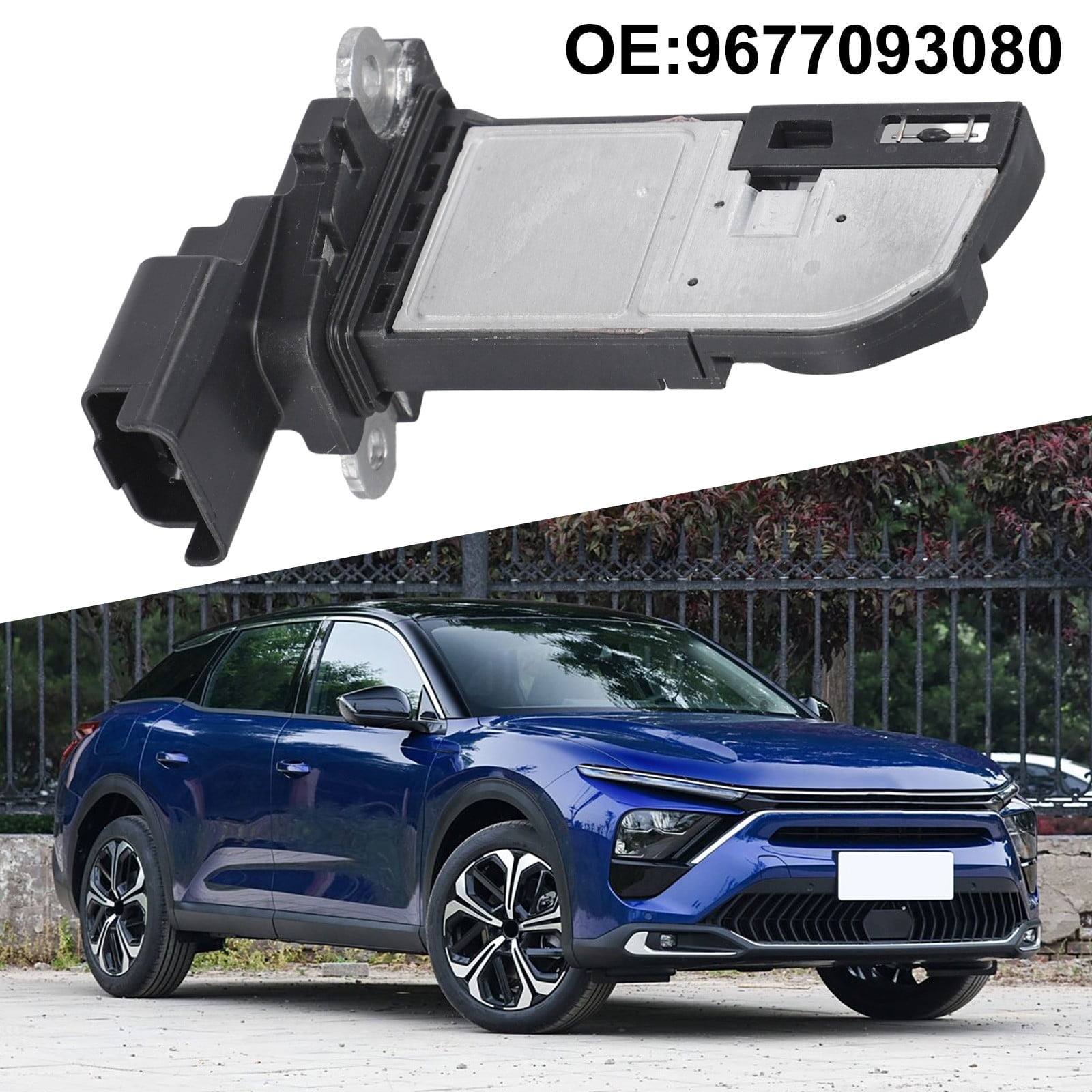 AFH50M-27 Mass Air Flow Meter MAF Sensor For 3008 9677093080 Mass Air ...