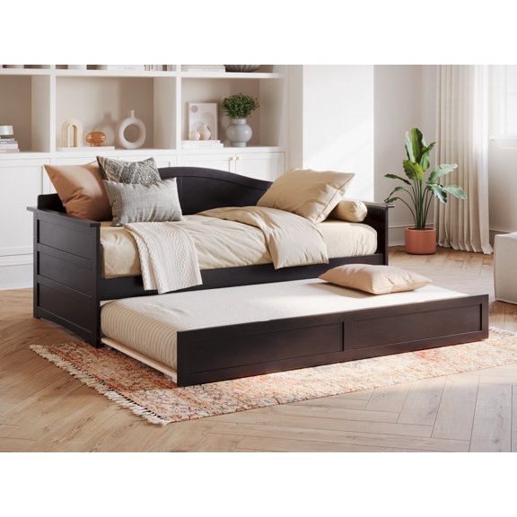 AFI Acadia Wood Twin Size Daybed Frame, Walnut - Walmart.com