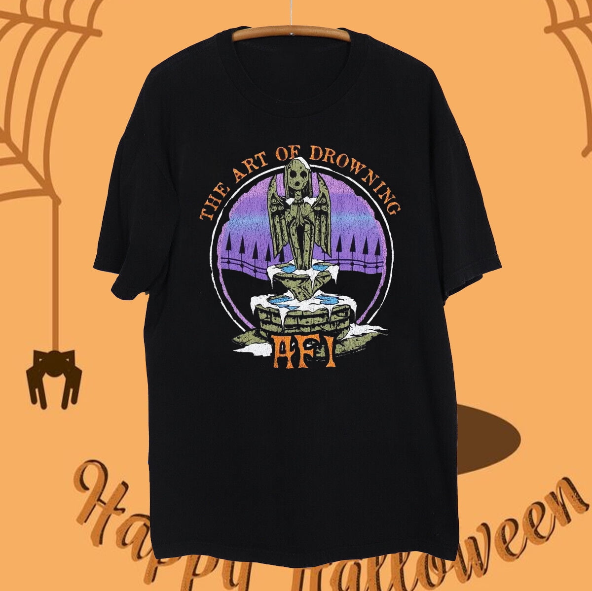 AFI Band the Art of Drowning Shirt, Halloween AFI Band T-shirt ...