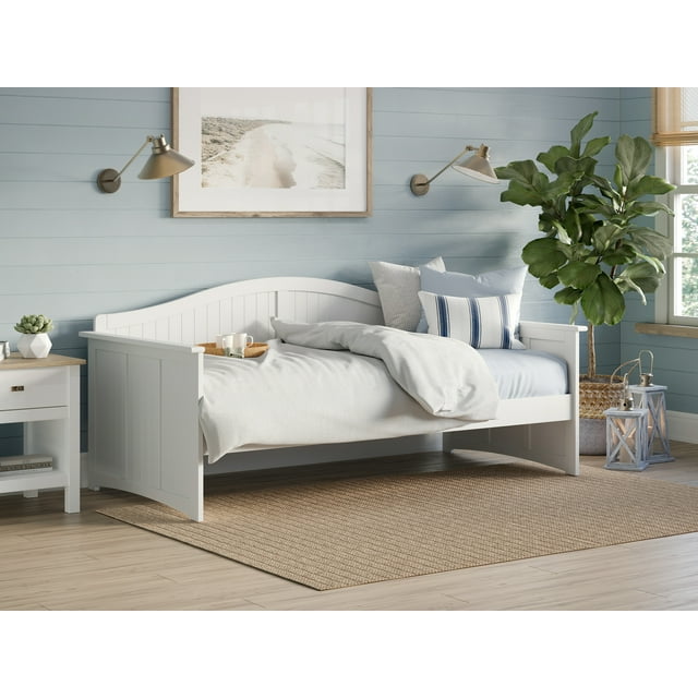 AFI Nantucket Wood Twin Size Daybed Frame, White - Walmart.com