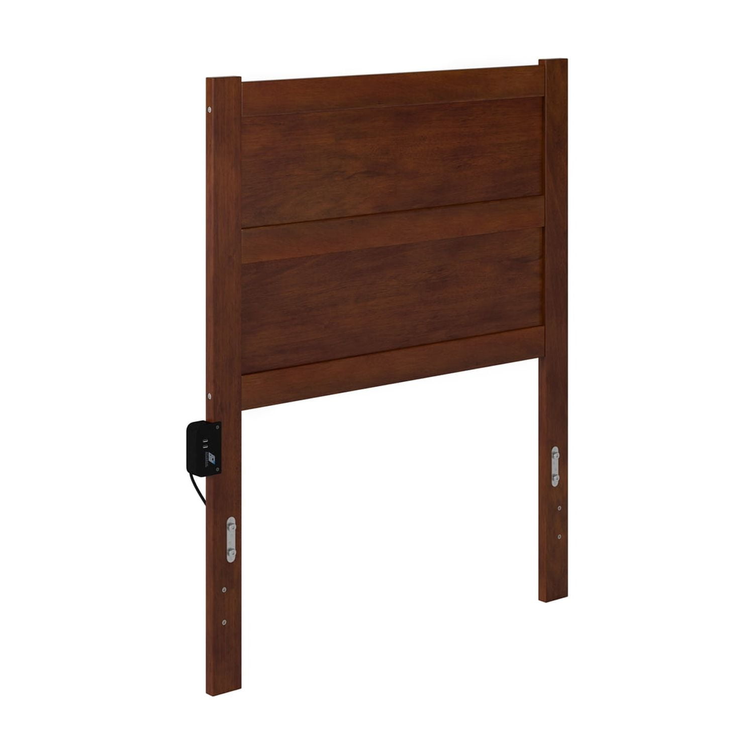 AFI NoHo Mid-Century Panel Wood Headboard Twin Walnut - Walmart.com