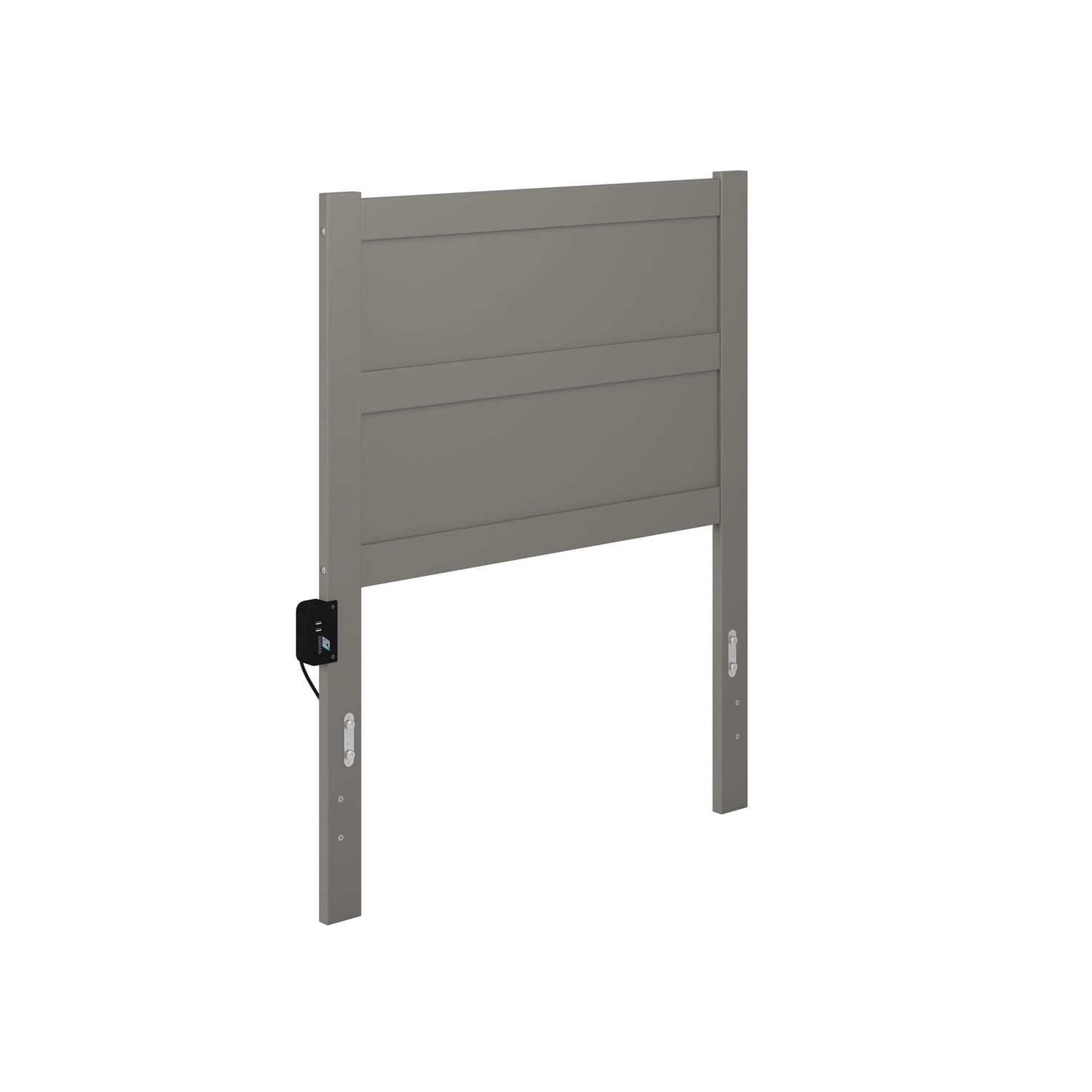 AFI NoHo Solid Wood Twin Mid-Century Headboard with USB Charging ...