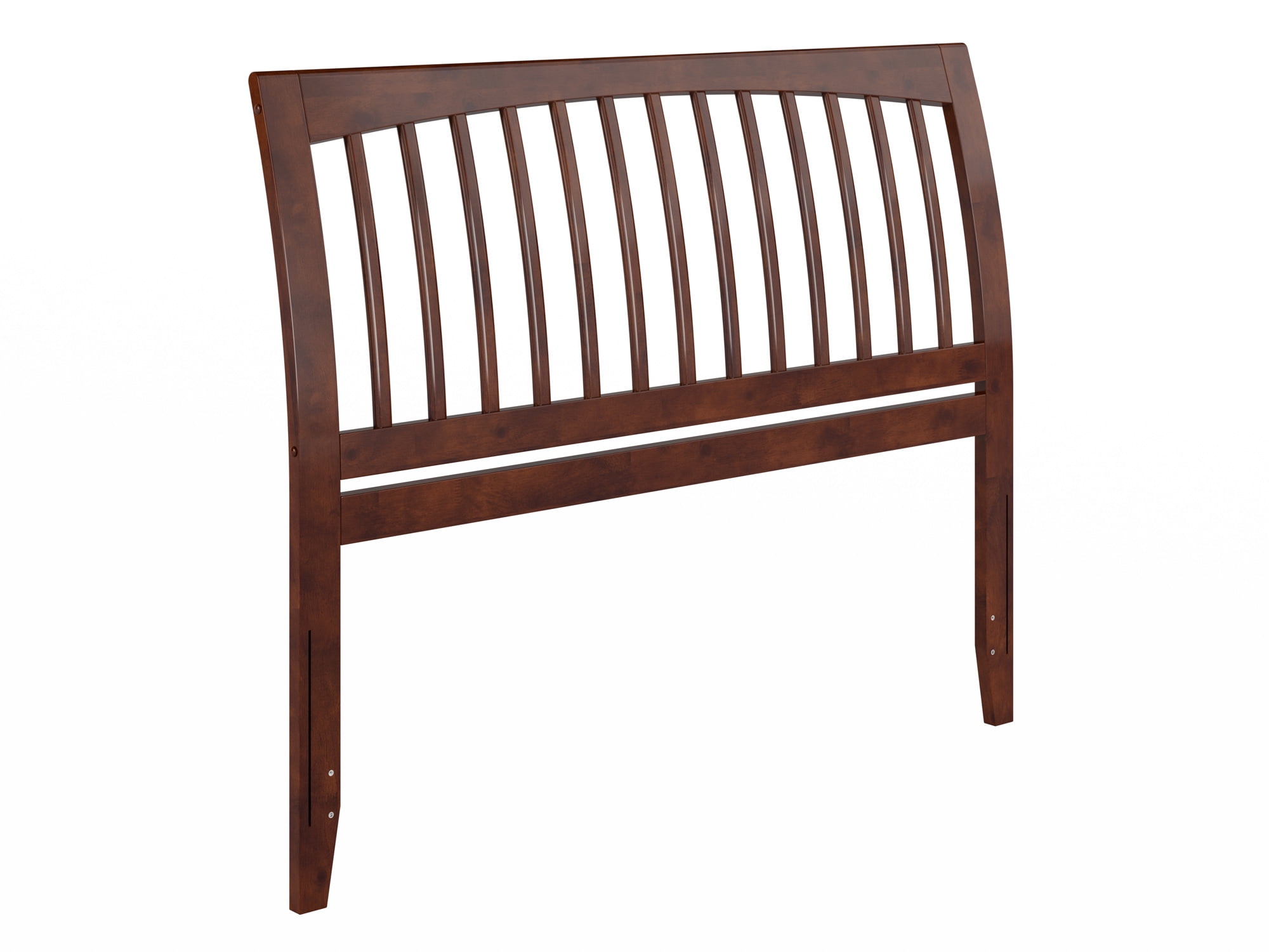 AFI Orleans Queen Sleigh Solid Wood Slat Headboard, Walnut - Walmart.com