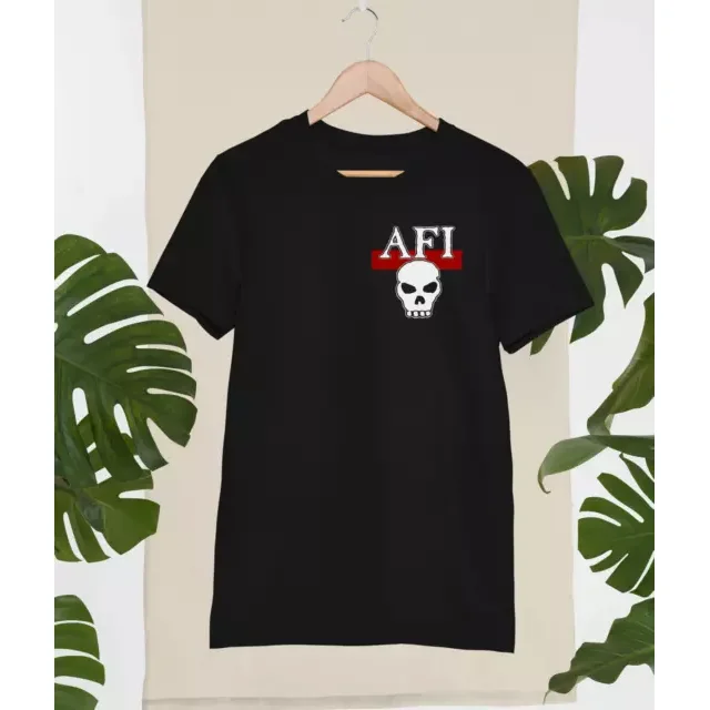 AFI Rock band T-shirt skull Logo Black Unisex All Sizes HOT NEW SHIRT ...