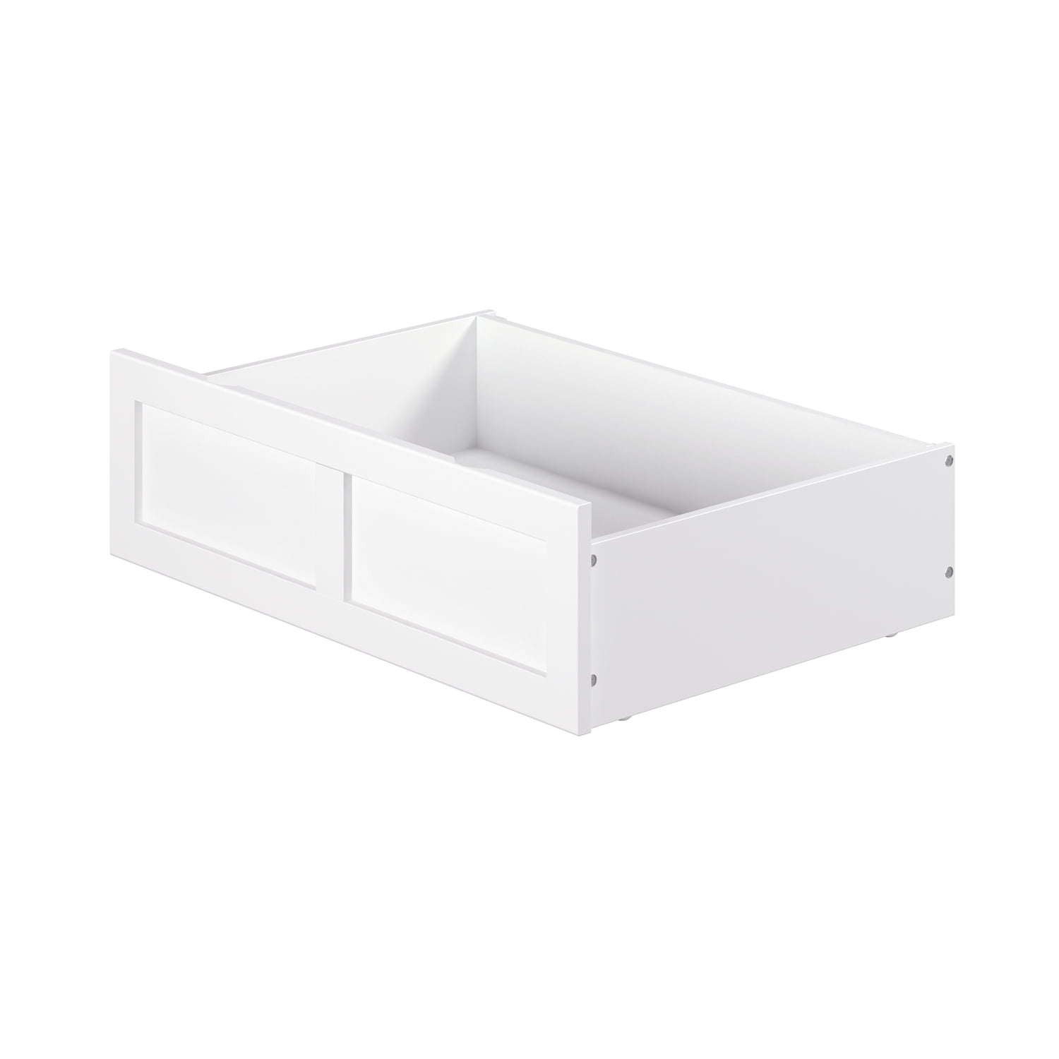 AFI Twin Size Foot Drawer White Walnut Finish - Walmart.com