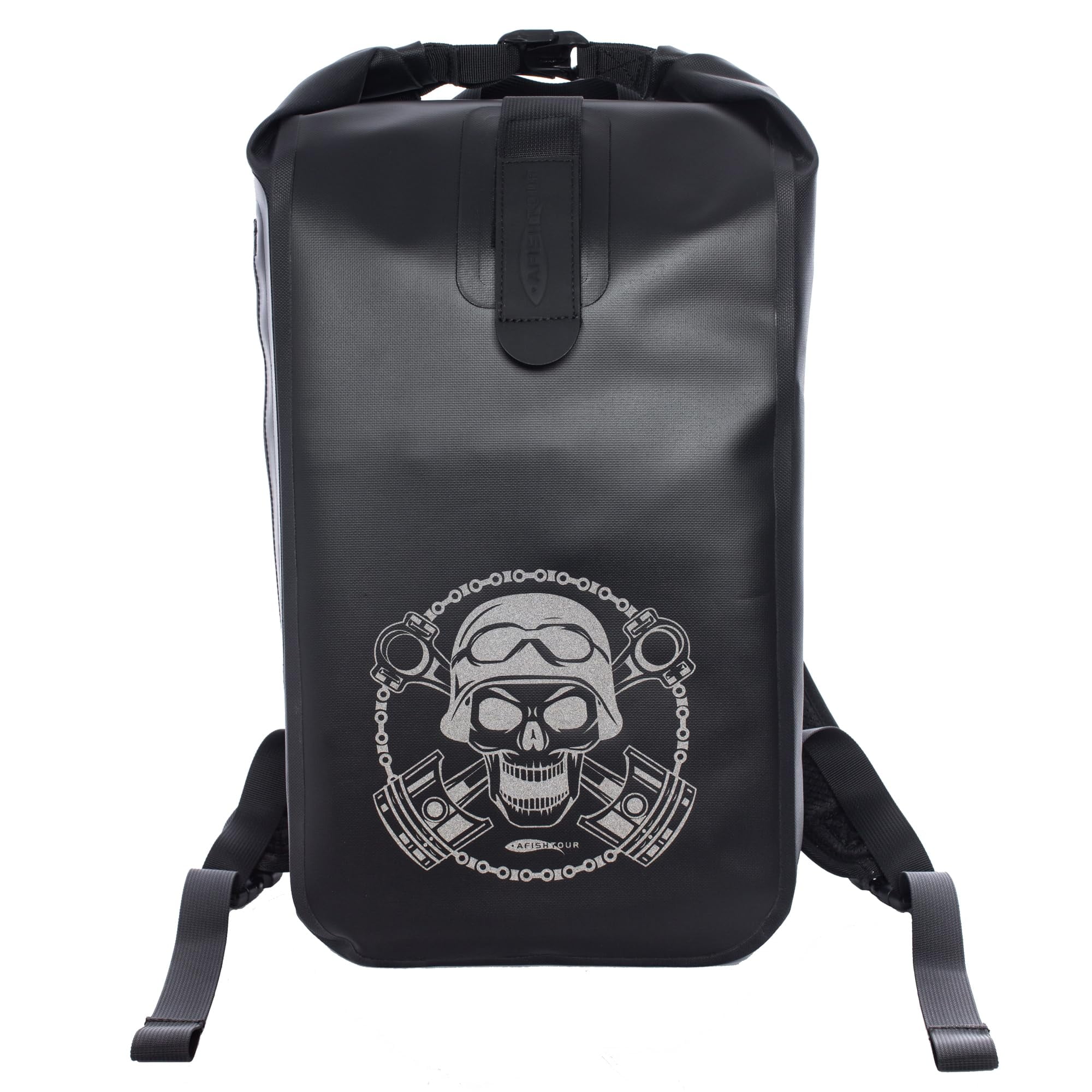 AFISHTOUR Waterproof Motorcycle Backpack for Men and Women - 25L Roll ...