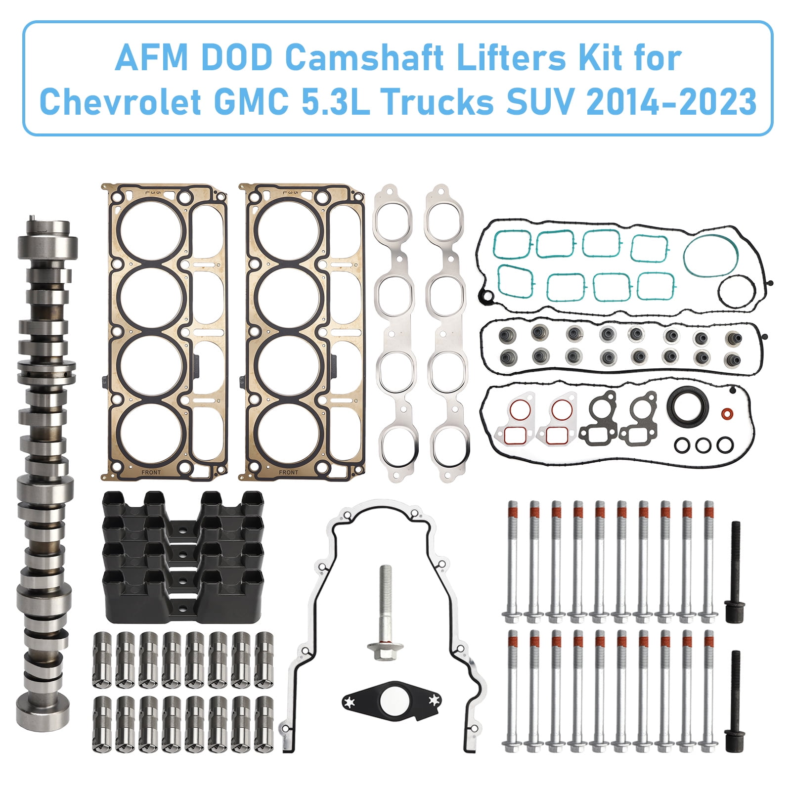 NON-AFM DOD Camshaft Lifters Kit for Chevrolet GMC 5.3L Trucks SUV 2014 ...