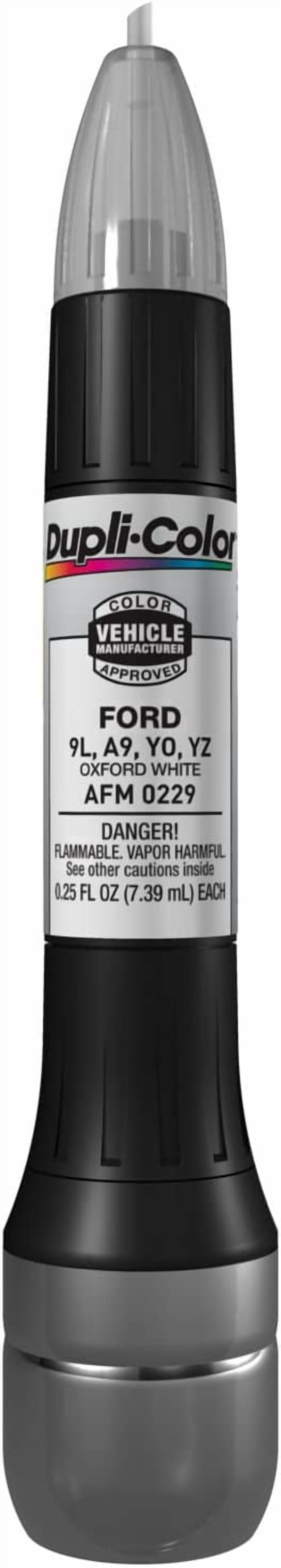 AFM0229 Oxford White Ford Exact-Match Scratch Fix All-in-1 Touch-Up ...