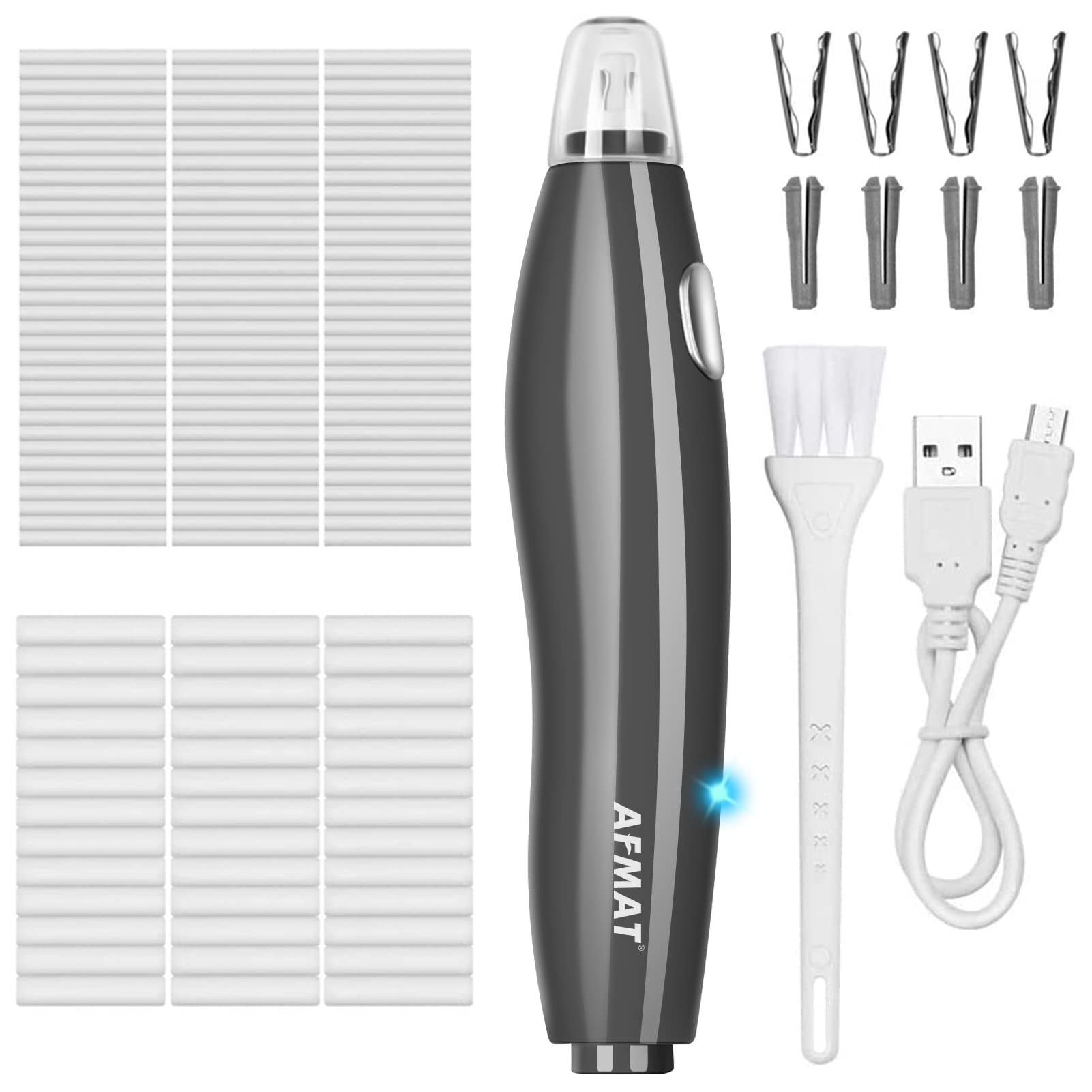 AFMAT Electric Eraser, Electric Eraser Kit for Artists,140 Eraser ...