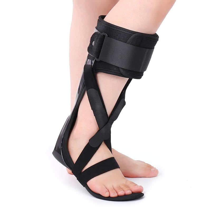 AFO Foot Drop Brace- Drop Foot Stabilizer Brace, Moldable, Trimmable ...