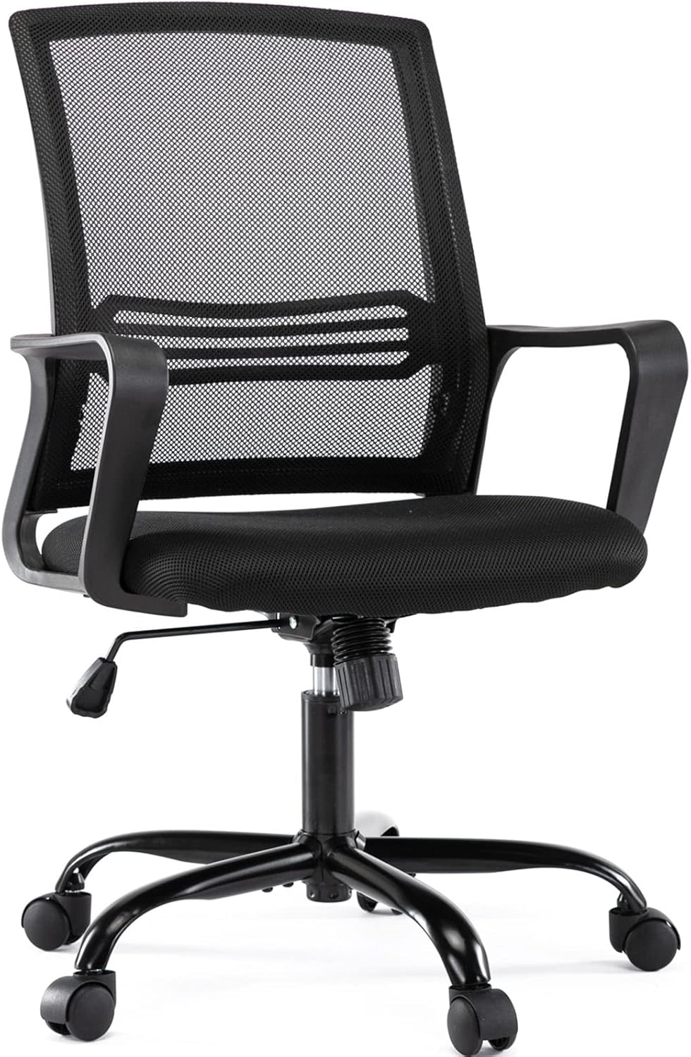 AFO Home Office Computer Desk Chairs Mid Back, Rolling Swivel with ...