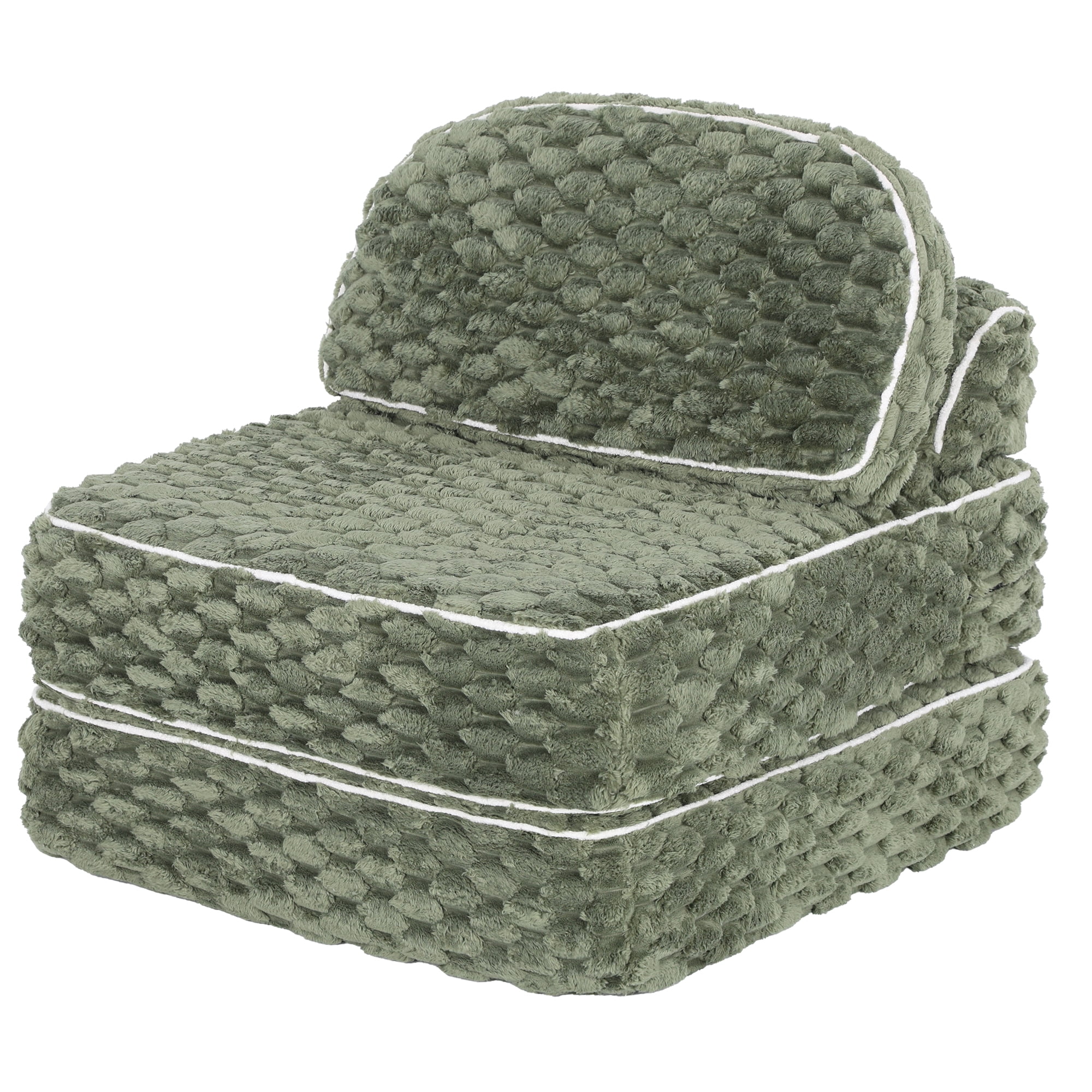 AFO Single Folding Sofa Bed, Small Space Chaise Lounge Chair Sleeper ...