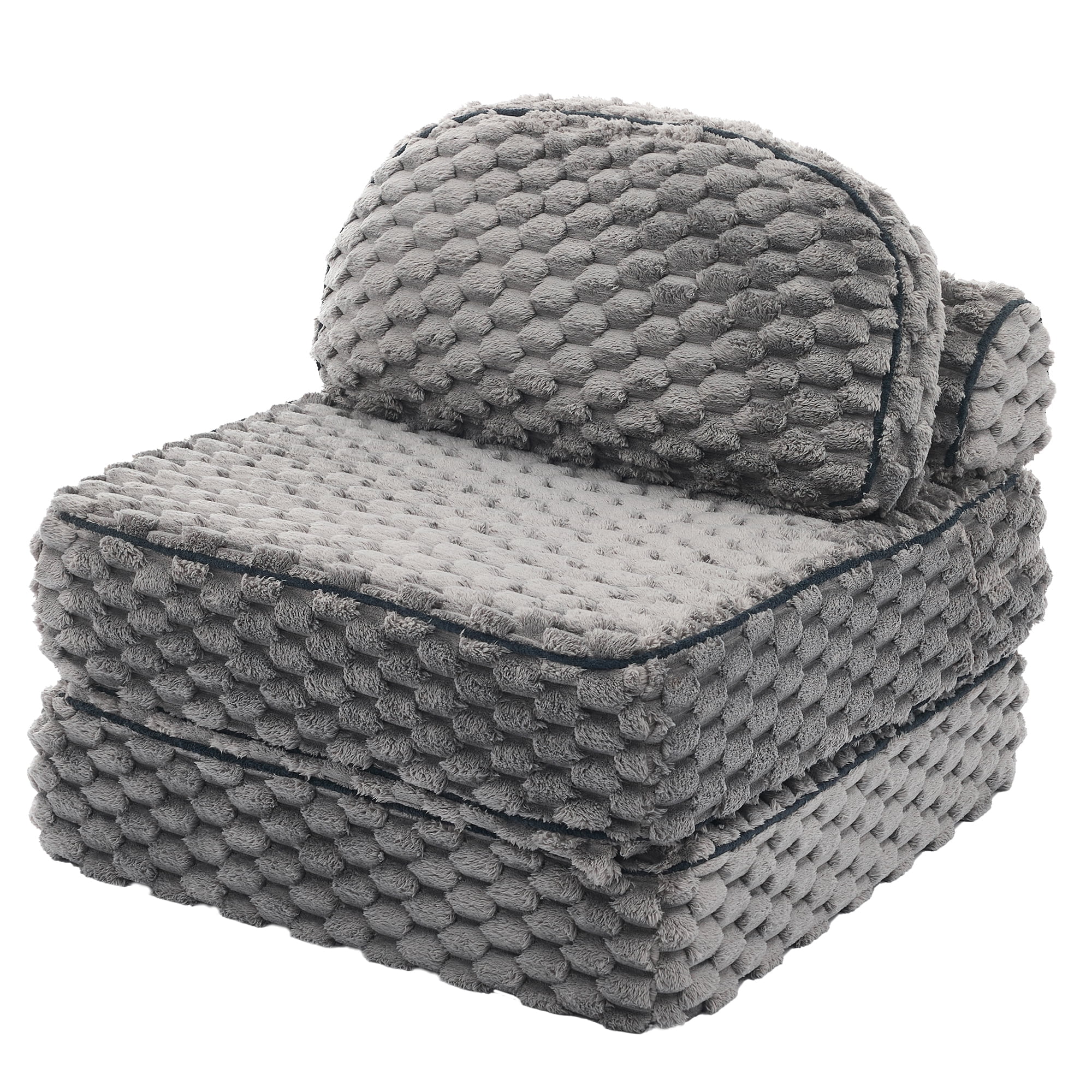 AFO Single Folding Sofa Bed, Small Space Chaise Lounge Chair Sleeper ...