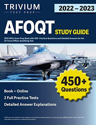 Pre-Owned AFOQT Study Guide 2022-2023: Exam Prep Book with 450 ...