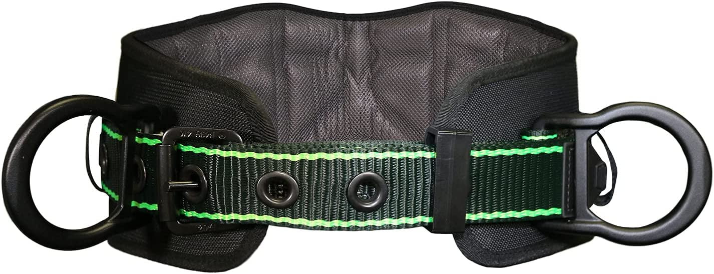 AFP Heavy-Duty 2 D-Ring Waist Body Belt w/Tongue Buckle Premium ...