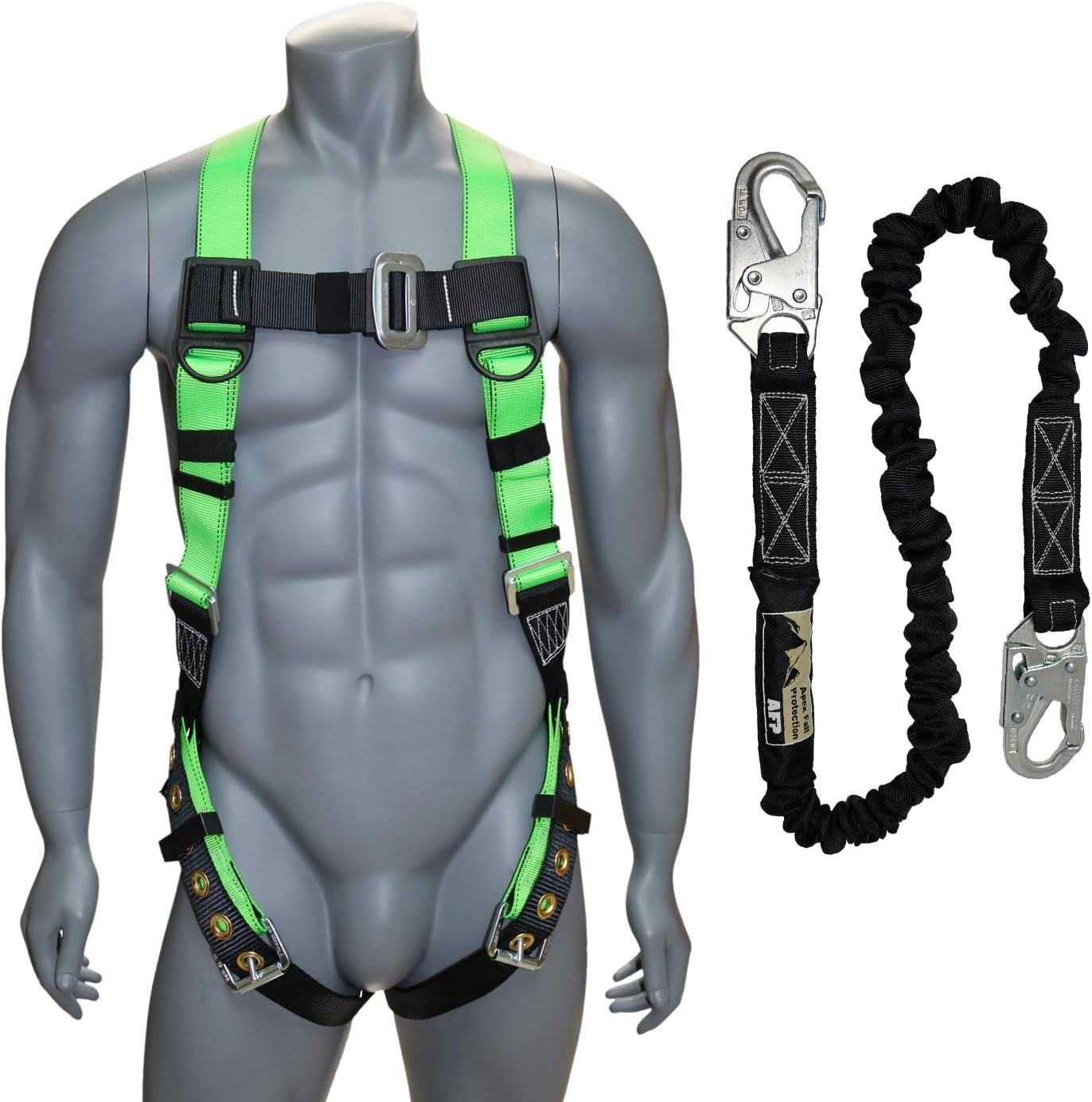 AFP Universal Full-Body Safety Harness w/Dorsal D-Ring Tongue Buckle ...