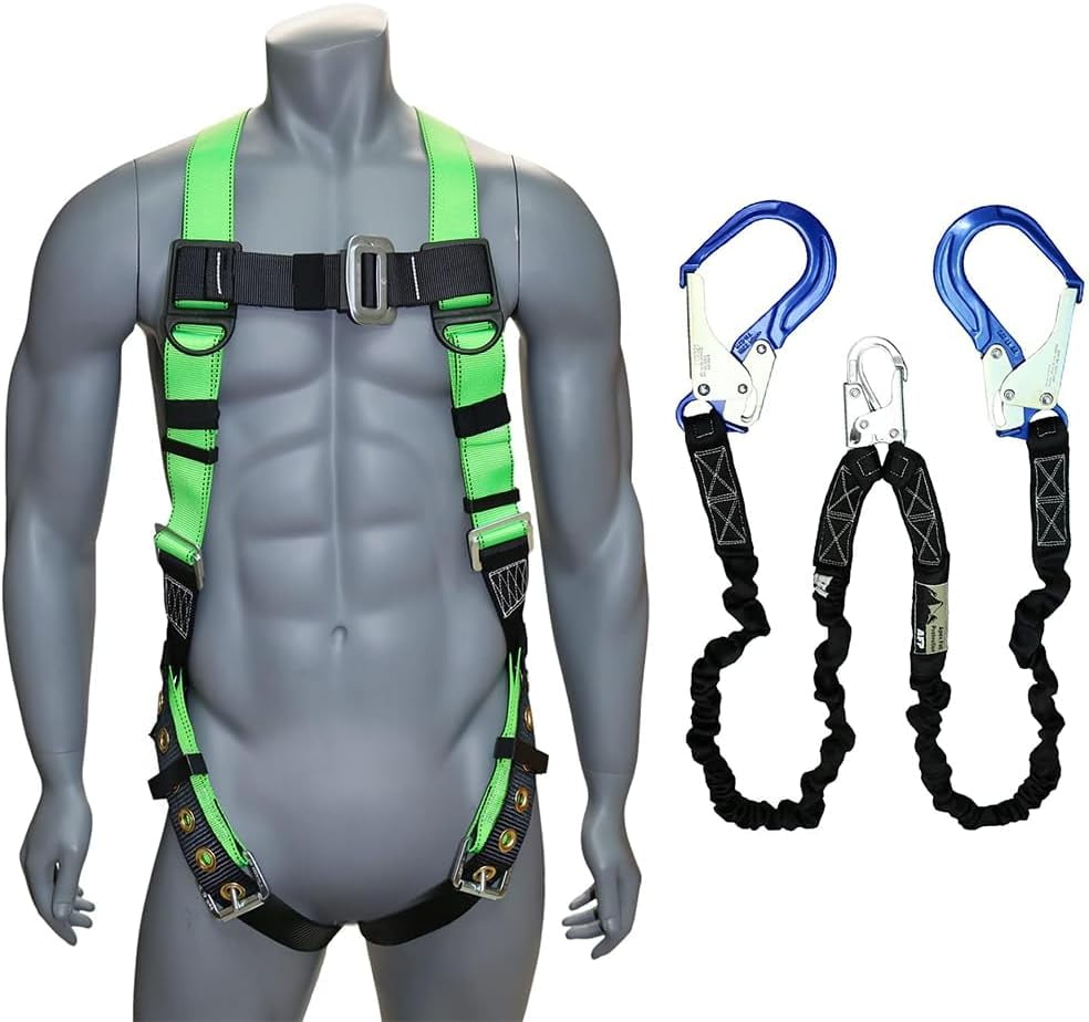 AFP Universal Full-Body Safety Harness w/Dorsal D-Ring Tongue Buckle ...