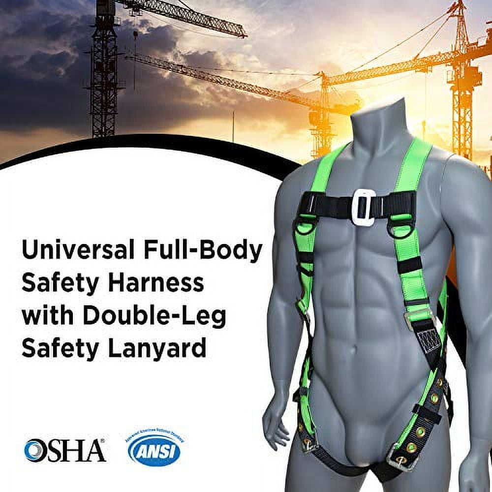 AFP Universal Full-Body Safety Harness w/Dorsal D-Ring Tongue Buckle ...