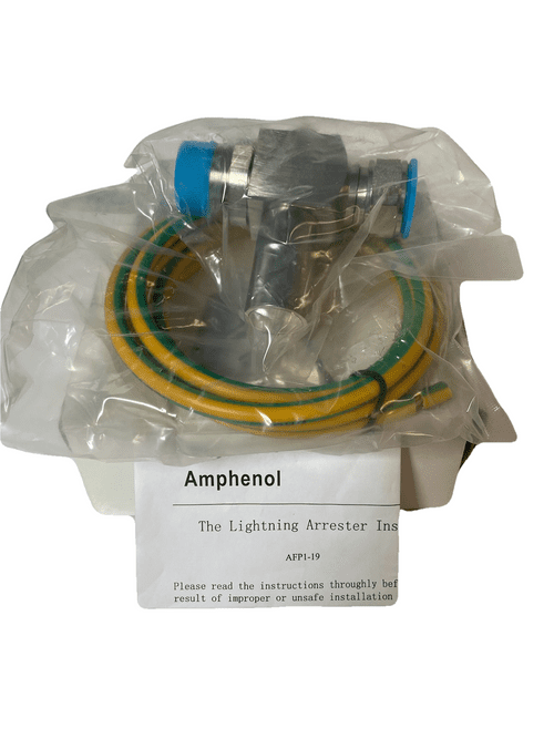 AFP1-19 SL R F Surge Prot, Din Male-Din Female 650-2200MHz 7/16M-7 ...