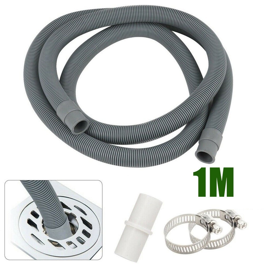 AFQH 1-2M Washing Machine Dishwasher Drain Waste Hose Inlet Outlet ...