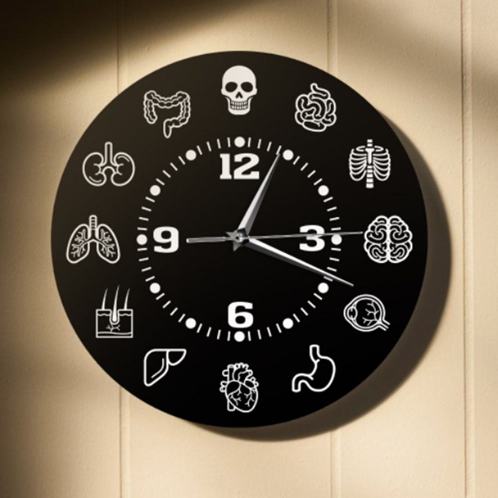 AFQH 1 creative mathematical formula/skull wall clock home decorative ...