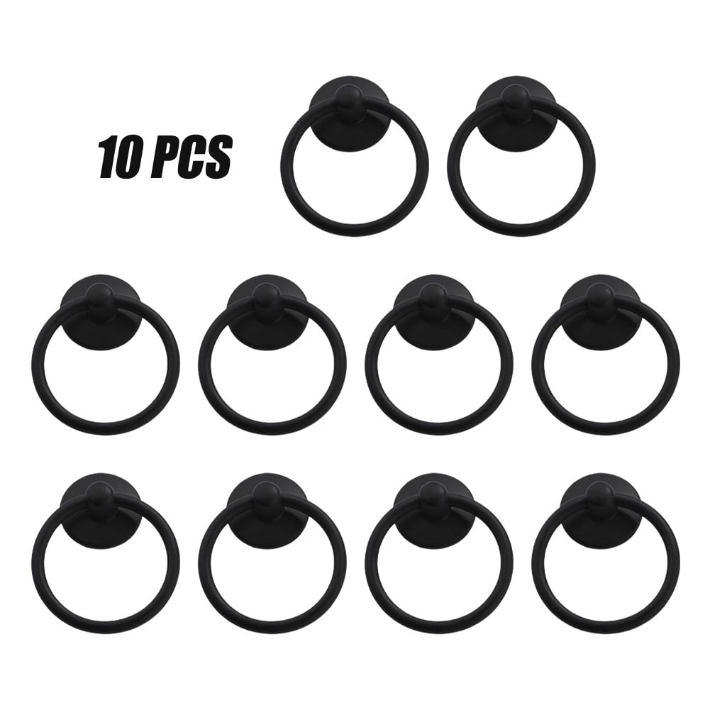 AFQH 10 x Antique Pull Swing Knob Drop Kitchen Cabinet Drawer Cupboard ...