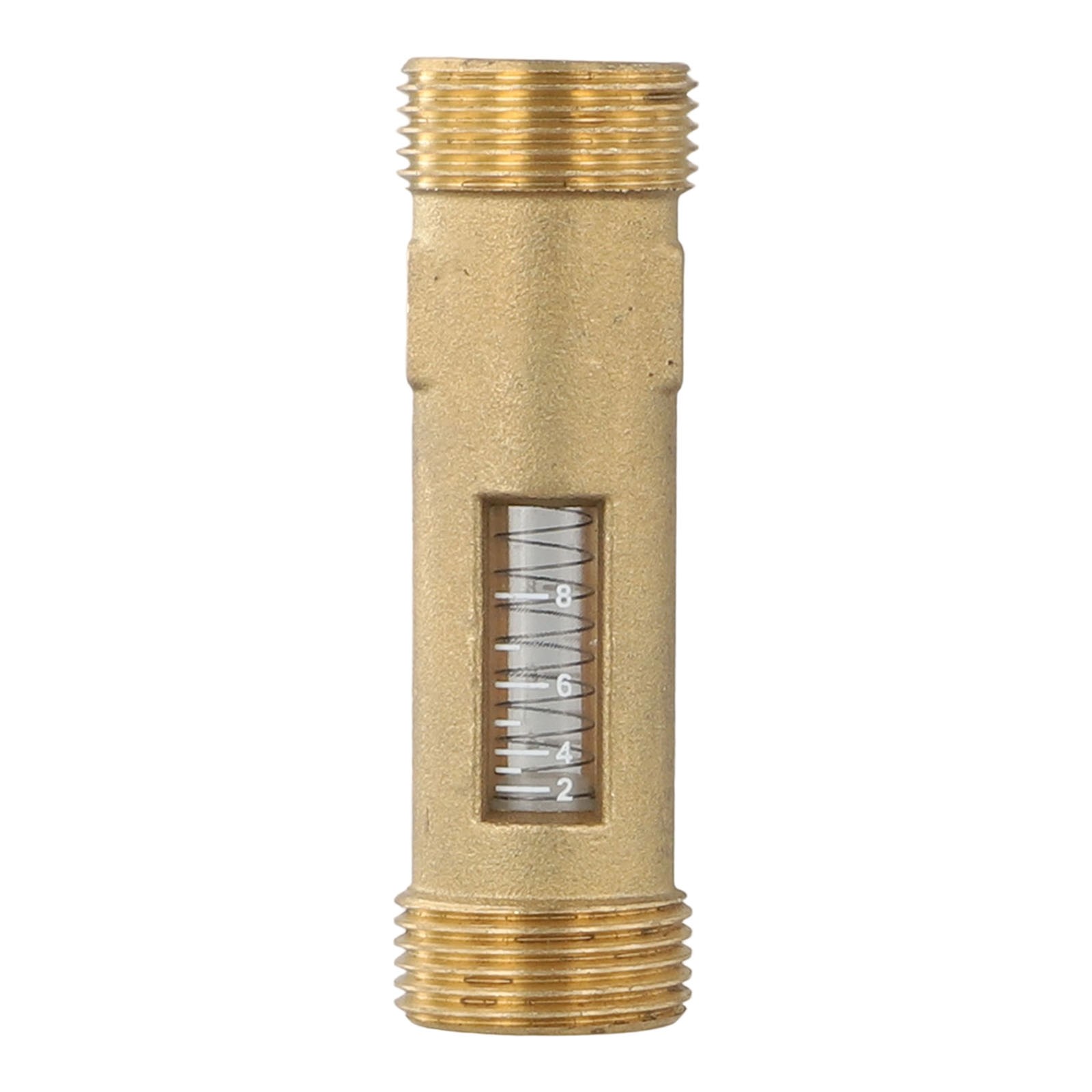 AFQH 1PCS Brass Flow Meter Visual Control Valve With An Adjustable ...