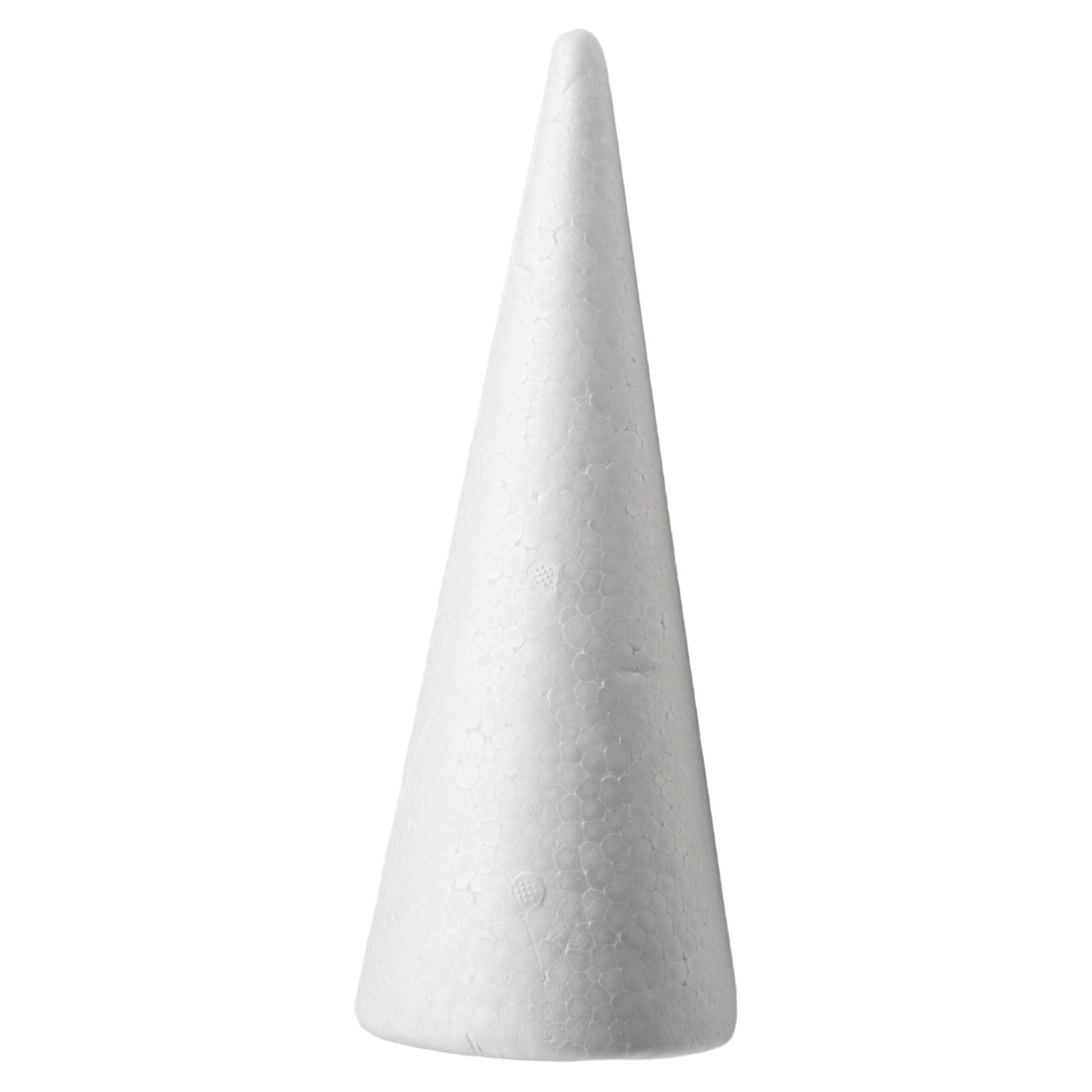 AFQH 20/25/30/35cm Polystyrene Cone Flat Foam Cone For Handmade Craft ...