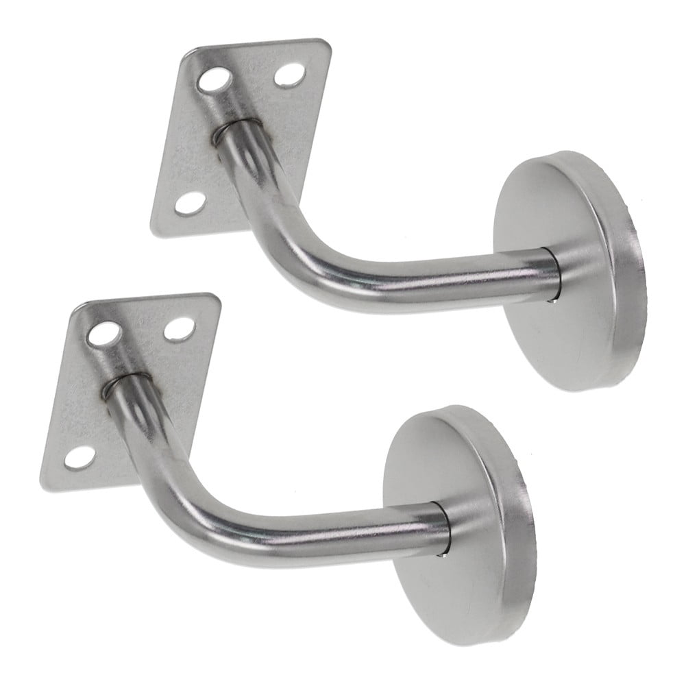 AFQH 2pc Handrail Bracket Bannister Wall Support Hand Rail Balustrade ...