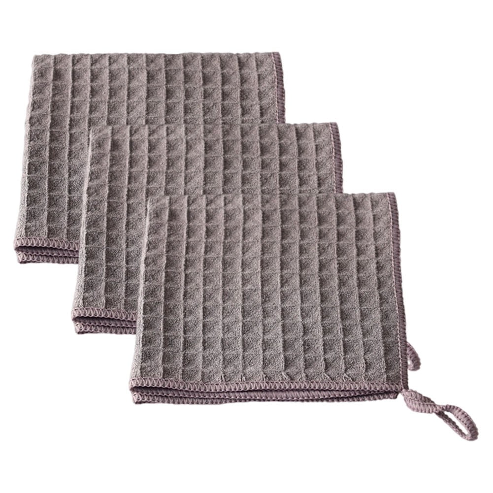 AFQH 3 Pack Waffle Weave Ultra Absorbent Bar cleaning towels,Tea Towels ...