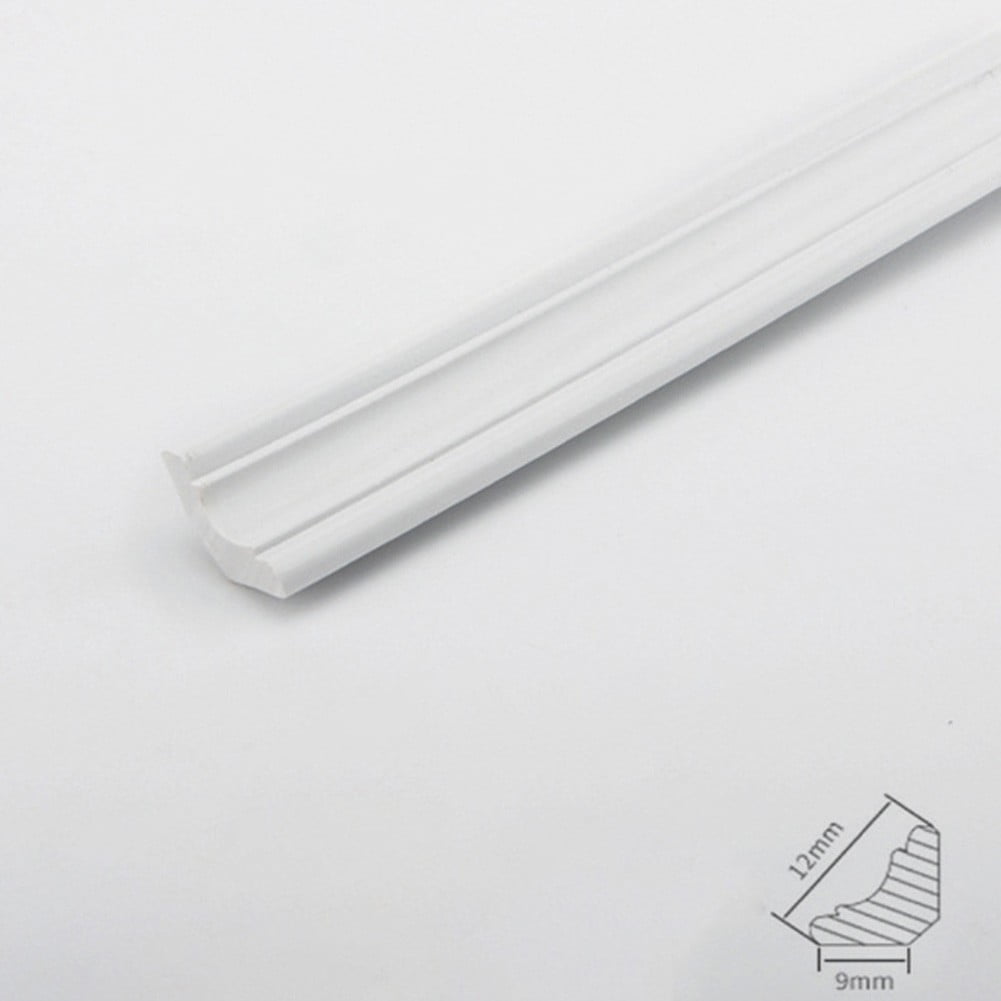 AFQH 3D Pvc Skirting Waist Line Background Border Strip Corner Decor 1M ...