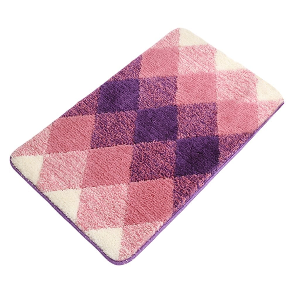 AFQH 40*60CM Gradient Flocking Floor Mat Carpet Anti-Slip Mat Water ...