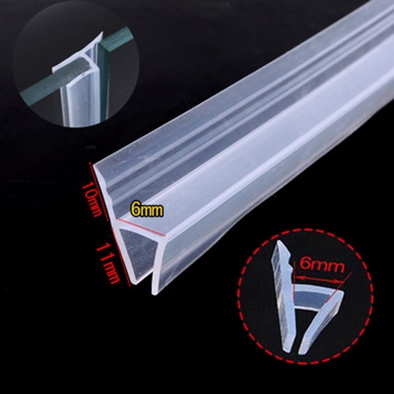 Weatherstrip High Quality Shower Seal Rubber Strip 2pcs Window Barn ...