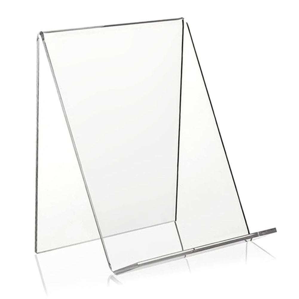 AFQH Acrylic Bookshelf Transparent Display Rack Table Shelf Desktop ...